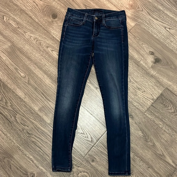 Arizona Jean Company | Jeans | Arizona Jean Co Dark Blue Denim Skinny ...